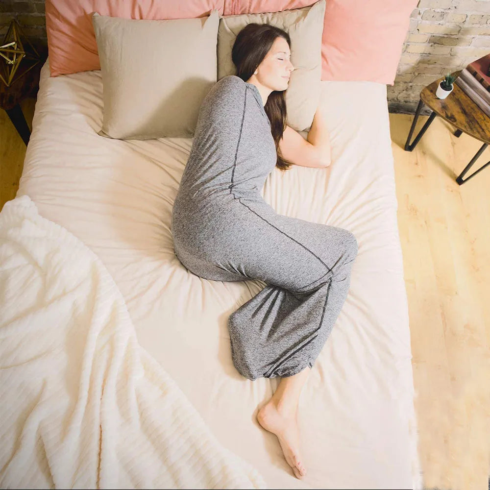 Cozy Wearable Blanket with Hood – SleepSnug™ for Better Sleep | Perfect for All Seasons
